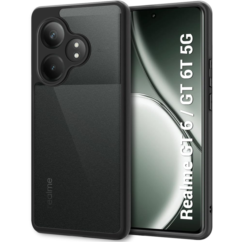 TheGiftKart Ultra-Hybrid Shockproof Back Cover Case for Realme GT 6 ...