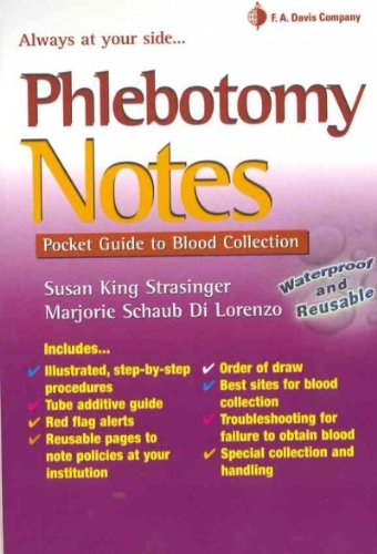 Phlebotomy Notes: Pocket Guide to Blood Collection (Davis's Notes) by ...