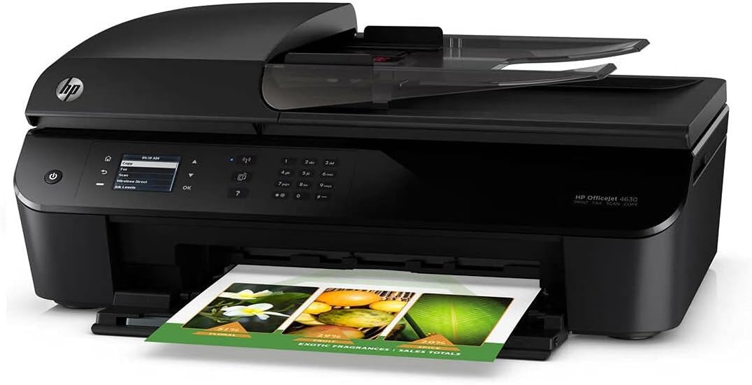 Amazon.com: Hp Officejet 4635 E All in One Wirless Printer : Office ...