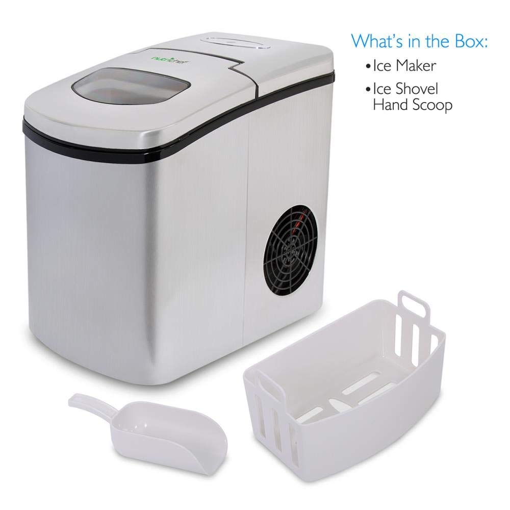 Snapklik.com : Upgraded Digital Portable Ice Maker Machine - Heavy Duty ...
