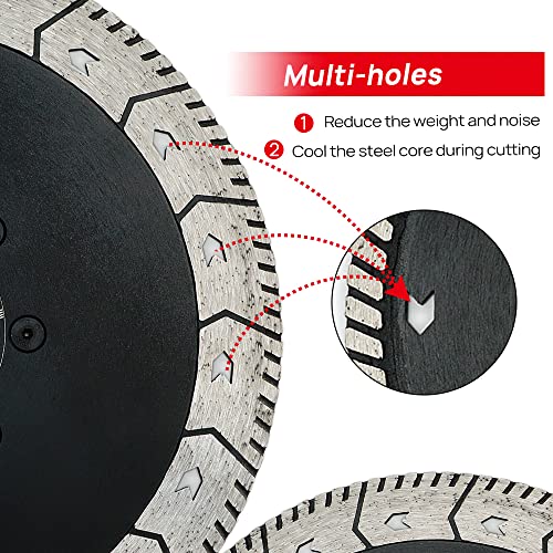 Snapklik.com : 3 Inch Diamond Dual Blade Pack Of 2 Cuting Grinding And ...
