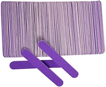 Amazon.com : Mini Nail Files Bulk (100 Pcs), Double Sided Emery Board ...