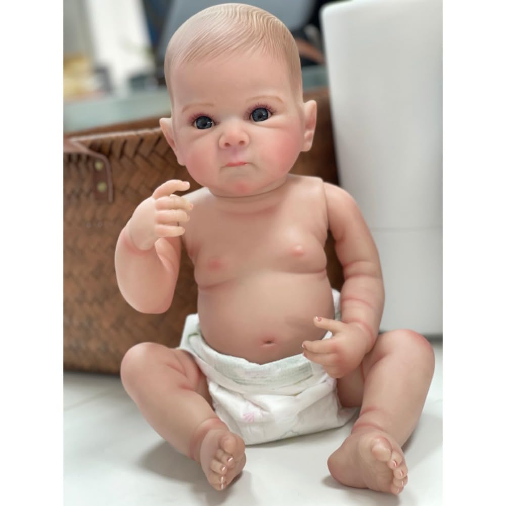 Amazon.co.jp: Lonian Reborn-Baby Dolls 18インチReborn Dollsリアルな新生児人形ソフトボディ ...