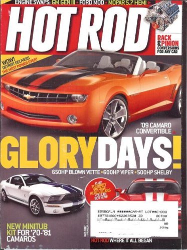 Hot Rod Magazine (May 2007) (Glory Days!650HP Blown Vette,600HP Viper ...