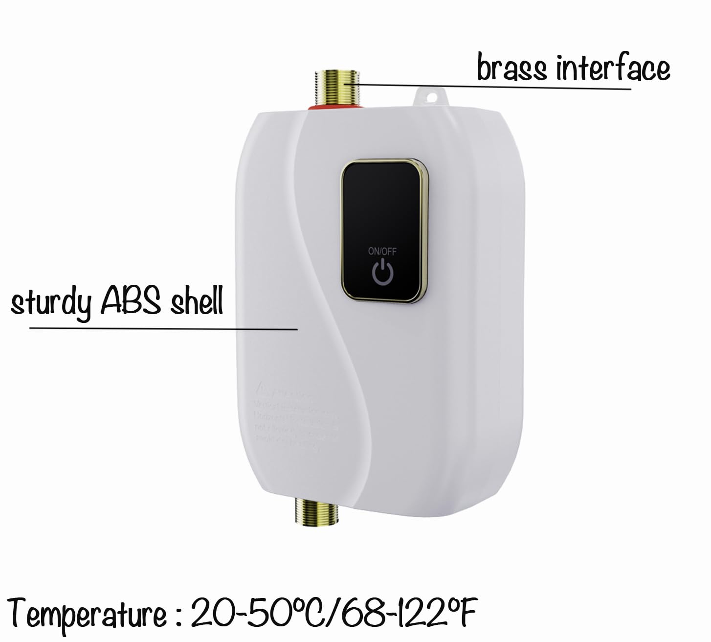 Tankless Water Heater Electric, Instant Hot Water Heater Under Sink ...