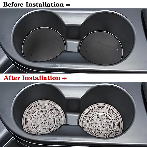 Snapklik.com : Auprite Non-Slip Anti Dust Mats - 2 Pack Upgraded Grey 2 ...