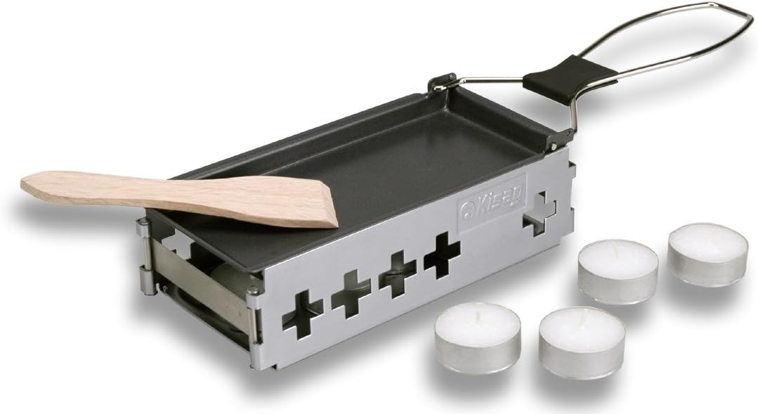 Amazon.de: Kisag Candlelight Mini Raclette faltbares Teelicht-Raclette ...