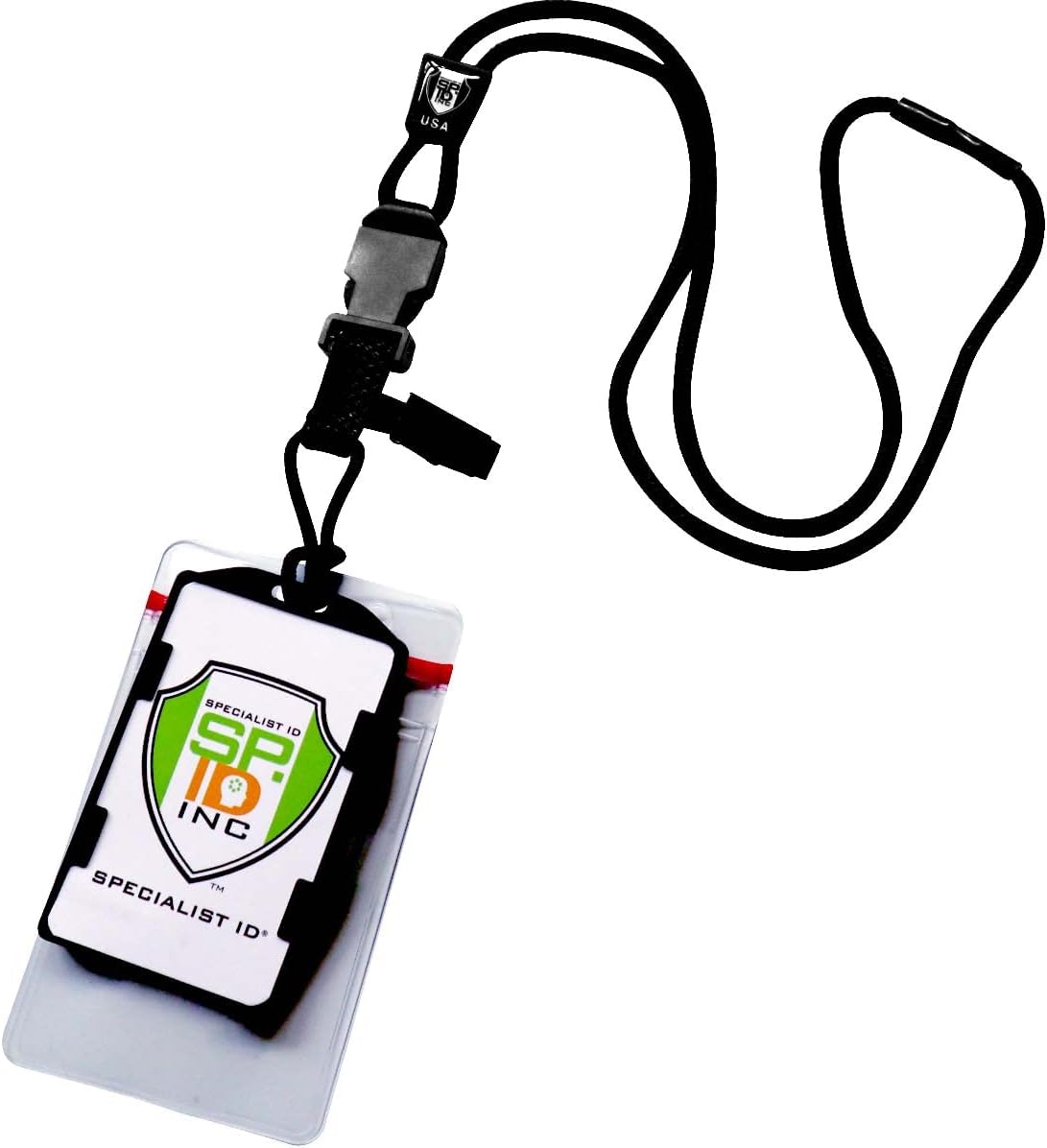 Amazon.com : Heavy Duty (No Swing) Nylon Lanyard with Breakaway & Two ...