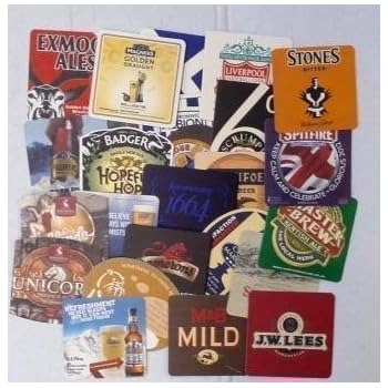 Traditional Pub Beer Mats (Pack of 25) - Series 2: Amazon.co.uk ...