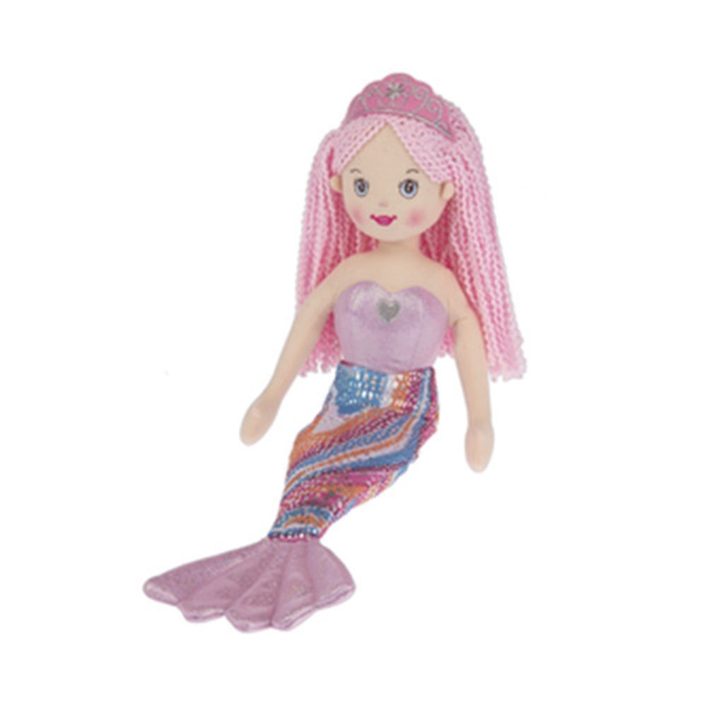 Amazon.com: Ganz Shimmer Cove Girl 18 inches Plush Stuffed Mermaid Toy ...