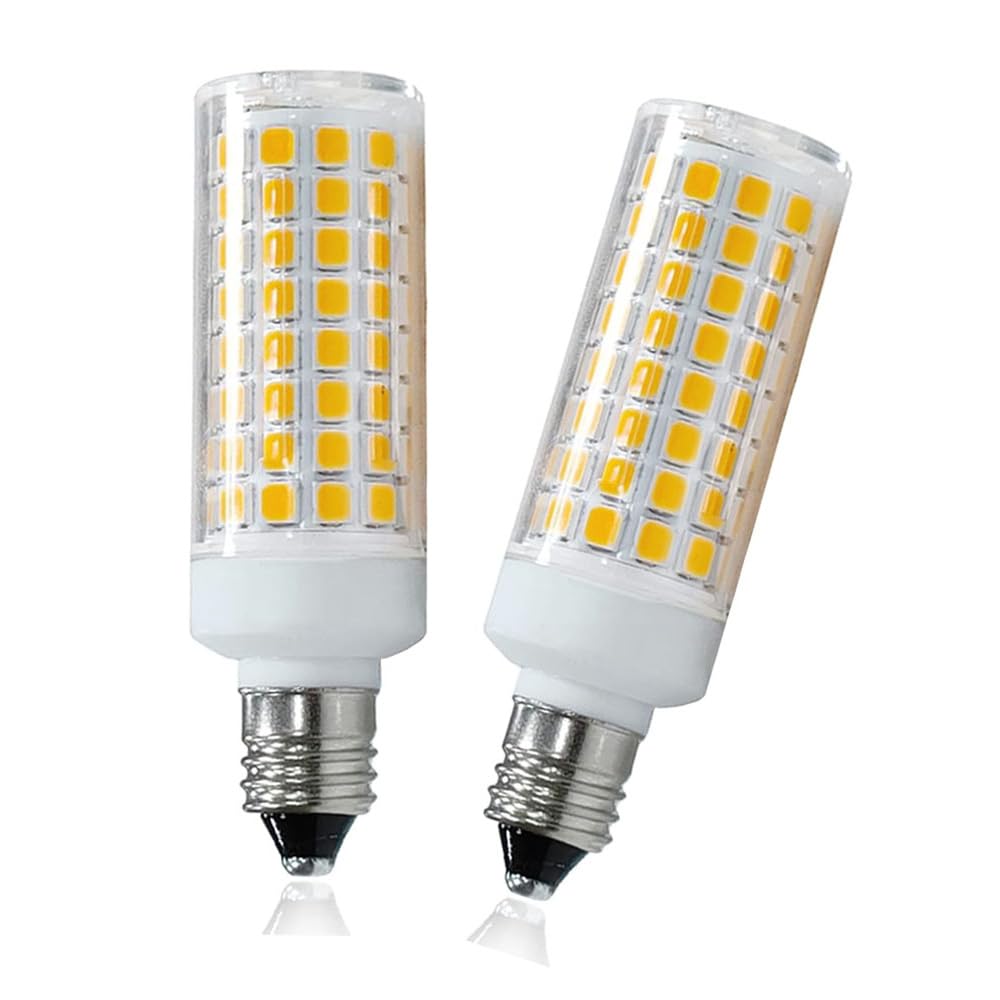 HAOGUAIS 2-Pack LED E11 Bulbs, E11 Mini Candelabra Base, Warm White ...