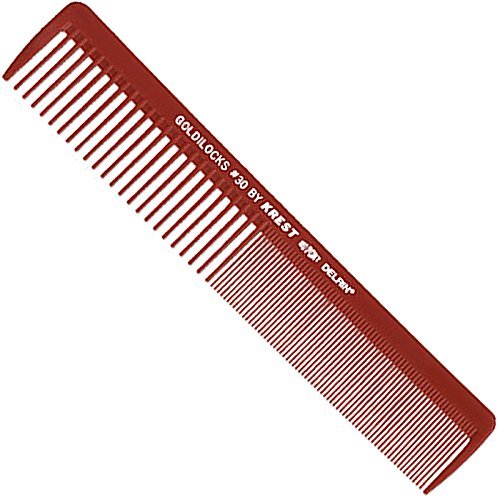 Amazon.com : Krest Combs Goldilocks Extra Large Square Flat Back ...