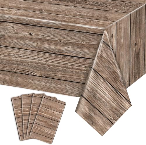 Best Wood Grain Tablecloths for Effortless Elegance in Your Dining ...