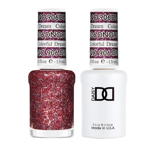 Amazon.com: DND Gel Polish Set, Glitter Collection, UV Gel Polish and ...