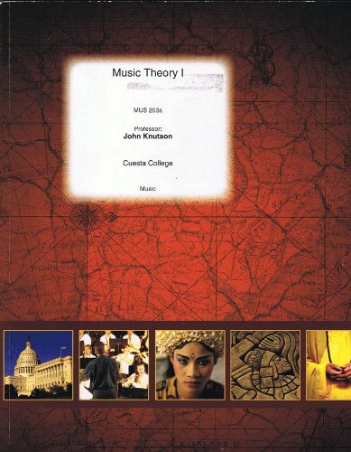 Music Theory I: John Knutson: 9780390949660: Amazon.com: Books