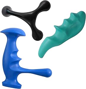 Amazon.com: Real Relax 3PCS Manual Massage Tools-Thumb Shaped Massager ...