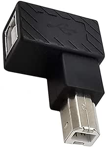 innov8 USB 2.0 Type B Printer Adapter, 90 Degree Angled USB 2.0 B Male ...