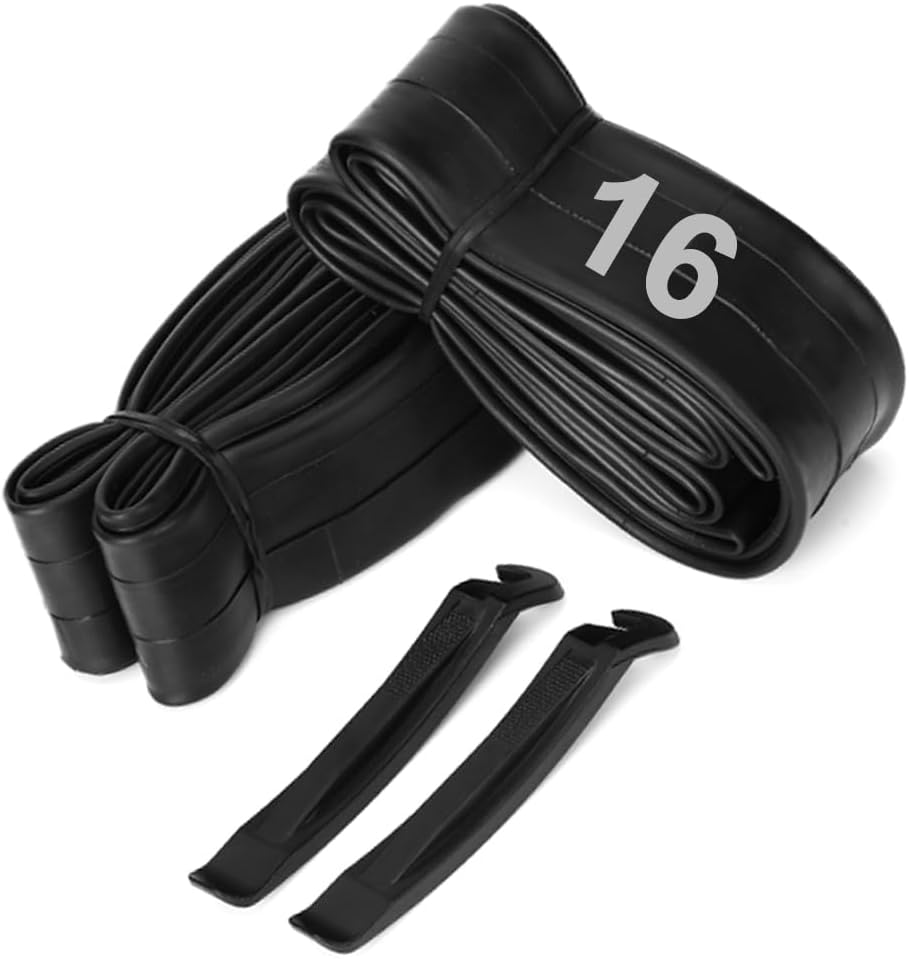 Amazon.com : Universal Bike Butyl Inner Tubes for Road, Mountain, and ...