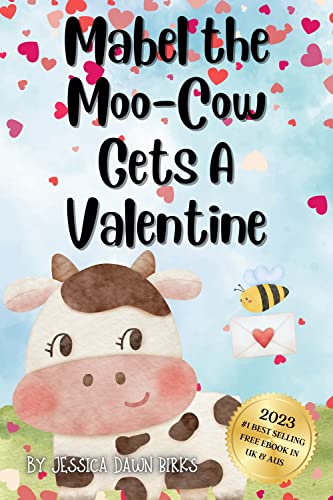 MABEL THE MOO-COW GETS A VALENTINE - childrens story book about ...