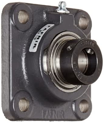 Timken RCJ7/8 Flange Unit, 4 Bolt Holes, Industrial-Duty, Relubricatable, Non-Expansion, Cast ...