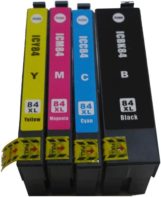Amazon.co.jp: IC4CL84 全色 顔料 IC84 対応 互換インク 4色セット ICBK84 ICC84 ICM84 ICY84 に対応 : パソコン・周辺機器