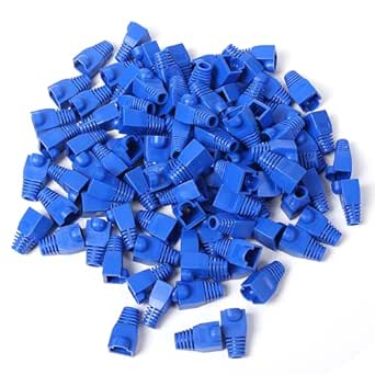 Amazon.com: AvesView RJ45 Category 6 Cable Connector Boots Soft Plastic ...