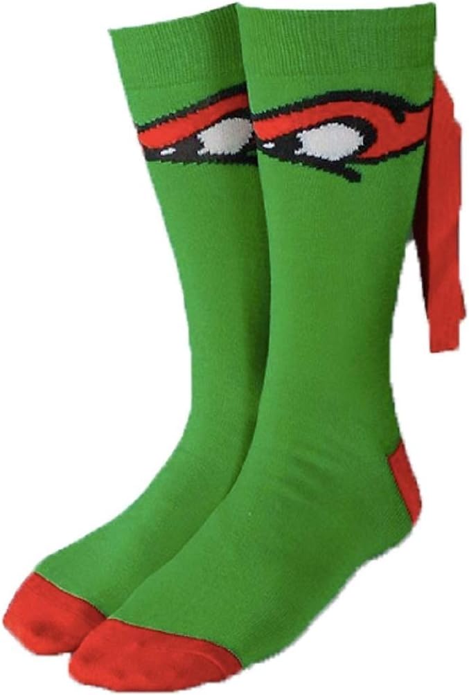 Amazon.com: TMNT Ribbon Socks (Crew, Craph (Red)) : Clothing, Shoes ...