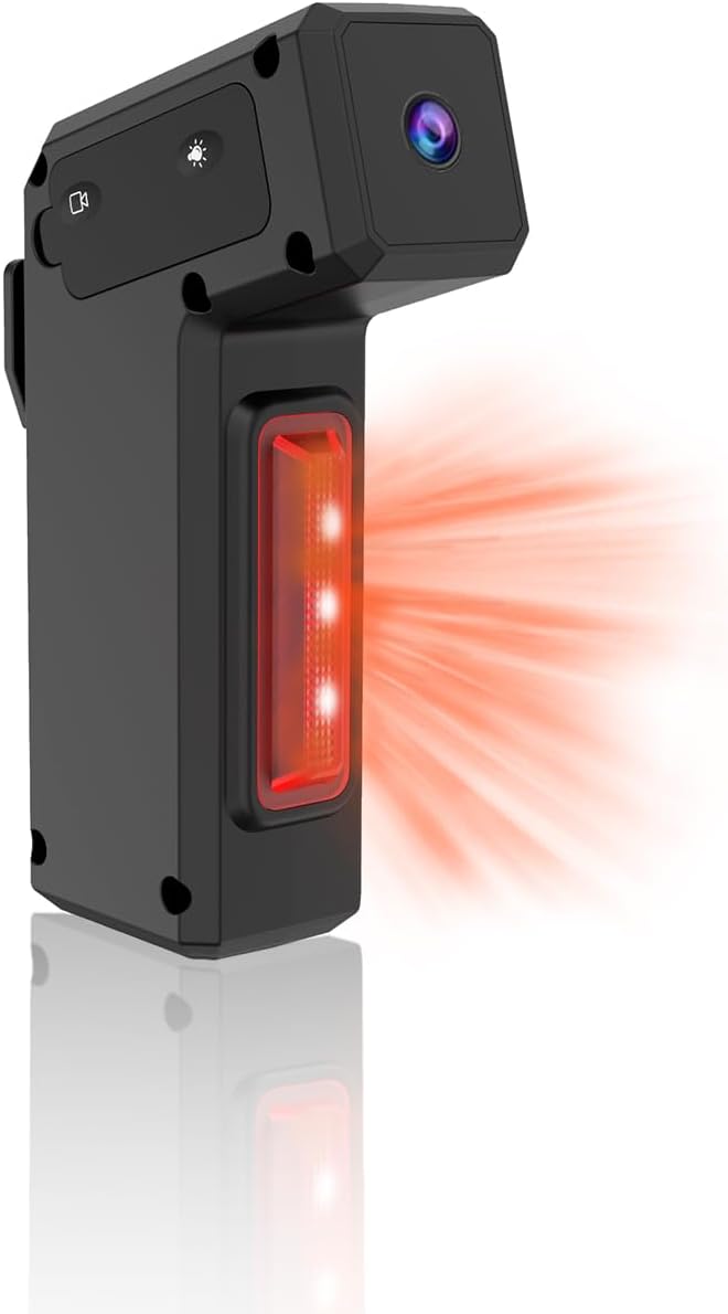 Bike Camera with Taillight, Full HD 1080P Bicycle Camera Dash Cam ...