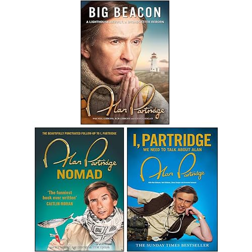 Alan Partridge 3 Books Collection Set (Nomad, I Partridge We Need To Talk About Alan ...