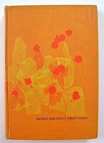 General Statistics: Haber, Audrey and Runyon, Richard P: Amazon.com: Books
