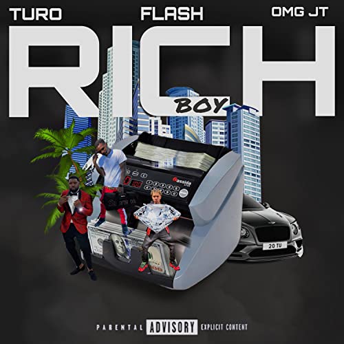 Rich Boy de OMG Flash feat. OMG JT & Turo no Amazon Music Unlimited