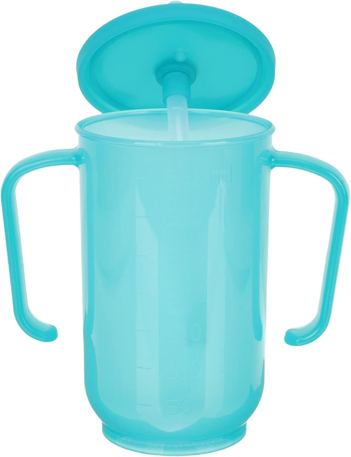 Amazon.com : Adult Sippy Cup with 2 Handles Straw and Lid Handicap Cups ...
