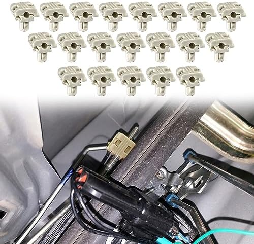 Amazon.com: 20PCS Door Handle Door Lock Rod Clip, Door Handle Clips ...