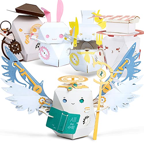 Snapklik.com : Moving Paper Robots Set Advanced Level STEM Kit Paper ...