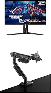 Amazon.com: ASUS ROG Strix 27” 1440P Gaming Monitor (XG27AQMR) ROG Ergo ...