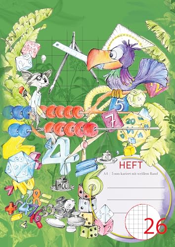 Matheheft Klasse 3 Kariert mit Rand – Die 15 besten Produkte im ...