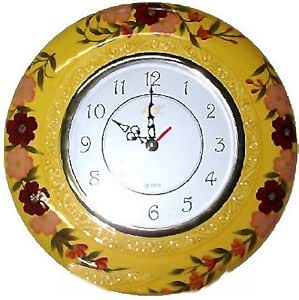 Amazon.com: Garden Tuscany Wine Kitchen Decor Wall clock Clock : Home ...