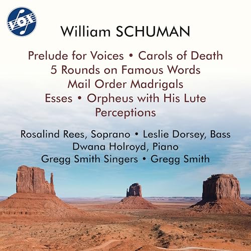 Amazon.com: Schuman: Carols of Death, Perceptions, Esses & Others ...