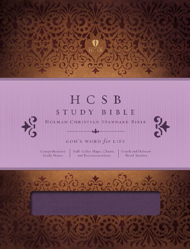 HCSB Study Bible, Mulberry LeatherTouch: Holman Bible Staff, The HCSB ...