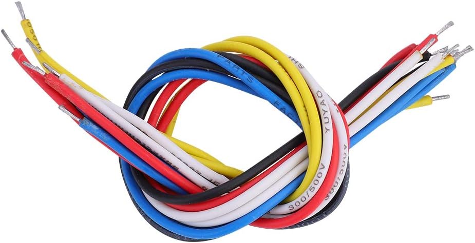 Amazon.com: 10Pcs Guitar Circuit Wire, Single Conductor Guitar ...