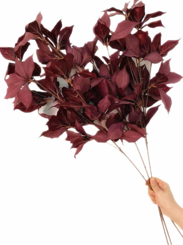 Amazon.com: jiumengya 10pcs Artificial Filbert Tree Stem Silk Cobnut ...