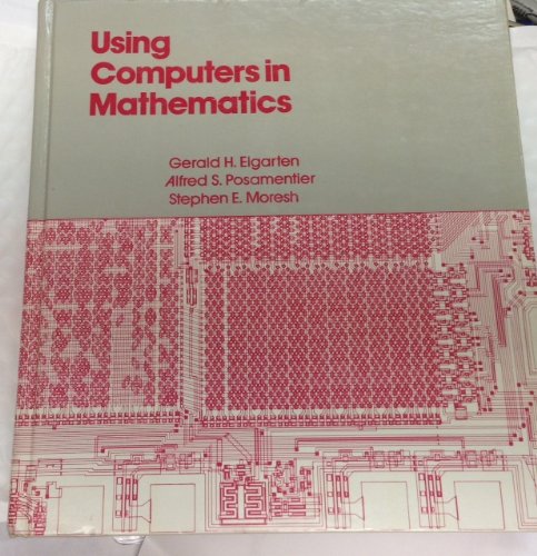 Buy Using Computers in Mathematics Book Online at Low Prices in India ...