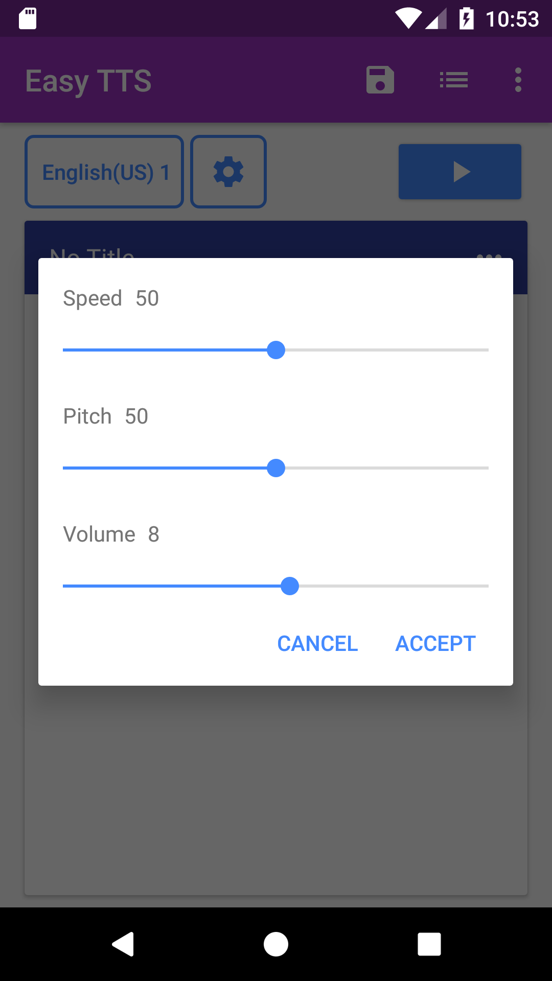 Easy TTS - Text to Speech - App on Amazon Appstore