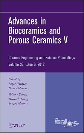 Amazon.com: Advances in Bioceramics and Porous Ceramics V, Volume 33 ...