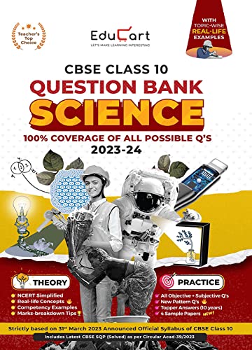 Educart CBSE Class 10 Question Bank SCIENCE for 2023-2024 eBook ...