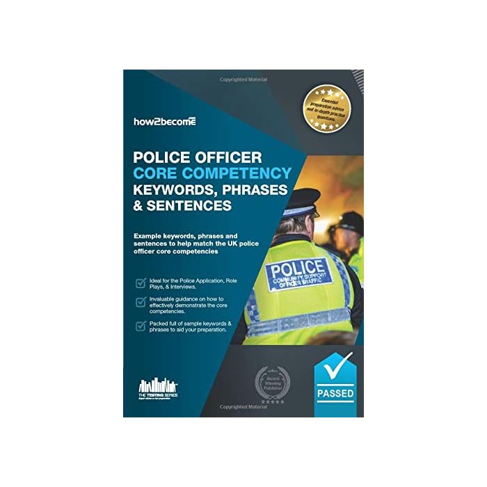 Buy Police Officer Core Competency Keywords, Phrases & Sentences ...