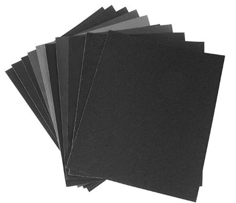 Buy Assorted Grit Sandpaper 80 100 120 150 220 Wood Furniture Finishing ...