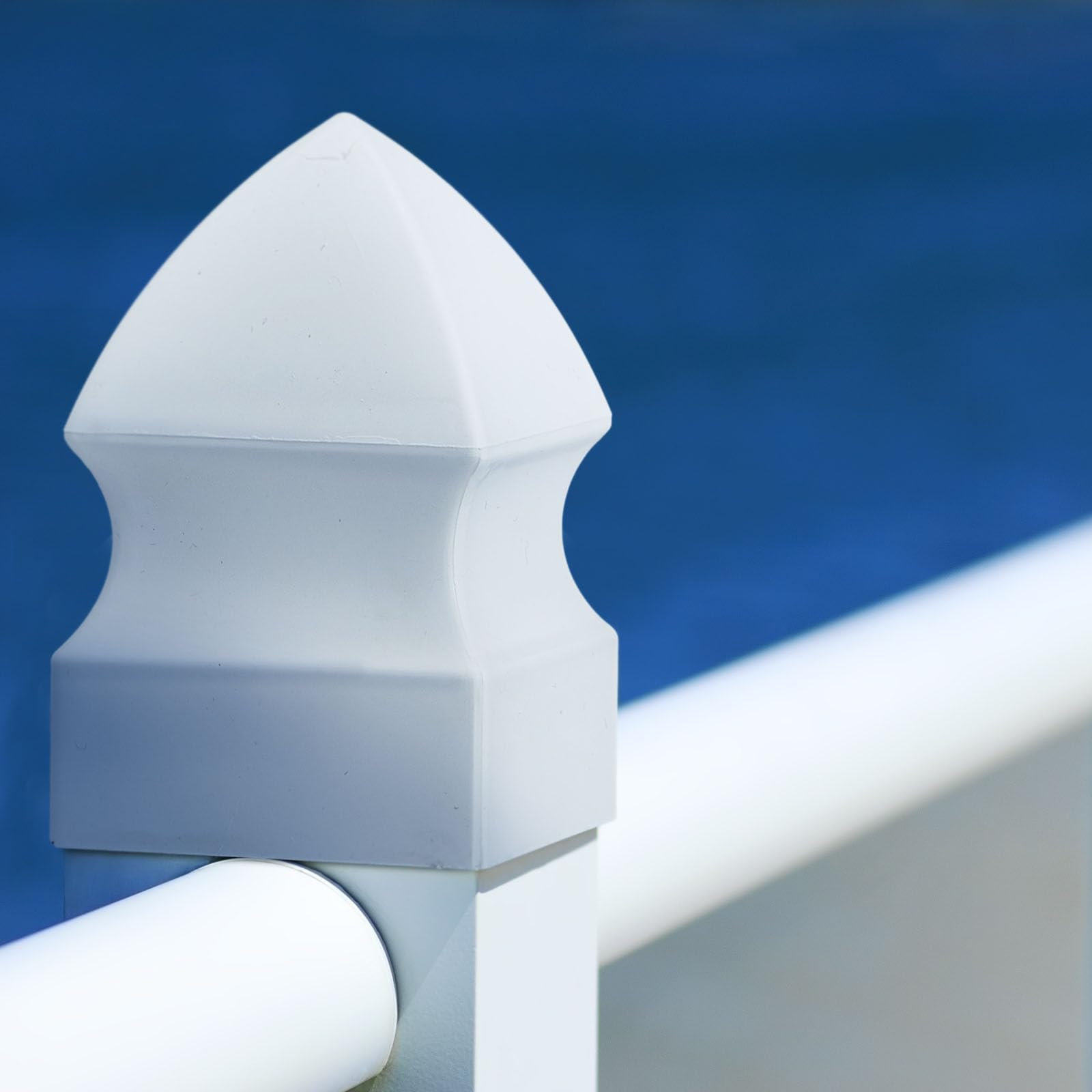 Snapklik.com : Lothee 10 Pcs Vinyl Post Cap Gothic Post Caps Decking ...