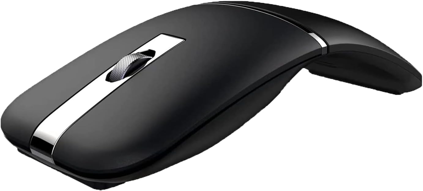 Amazon.com: Nebesheii Bluetooth Arc Mouse,Wireless Laptop Mouse,Dual Modal(BT5/4+2.4Ghz) 360 ...