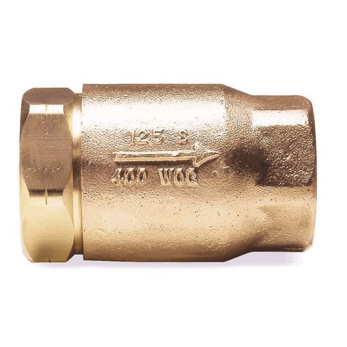 Amazon.com: 1-1/4" Threaded Bronze Spring Check Valve : Automotive